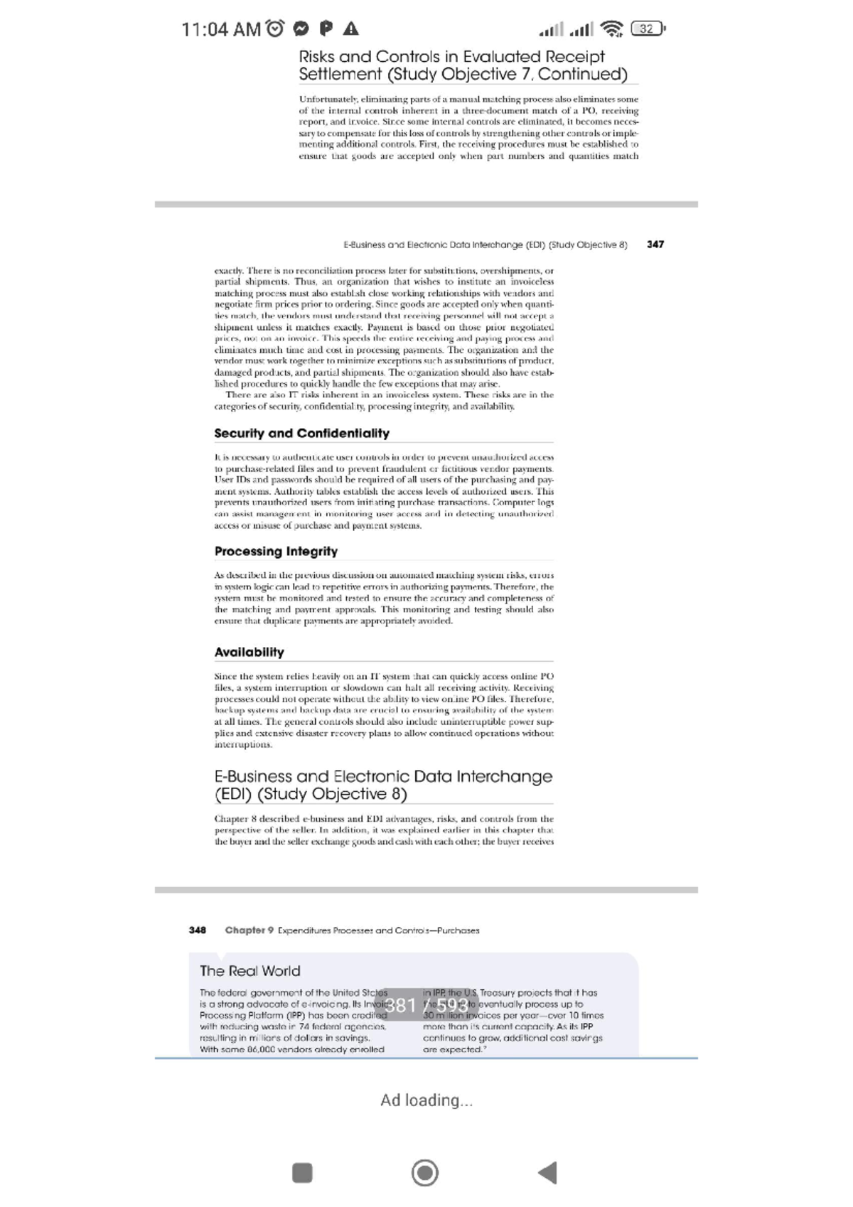 Ais Module 3 Part 6 Accounting Information System Studocu