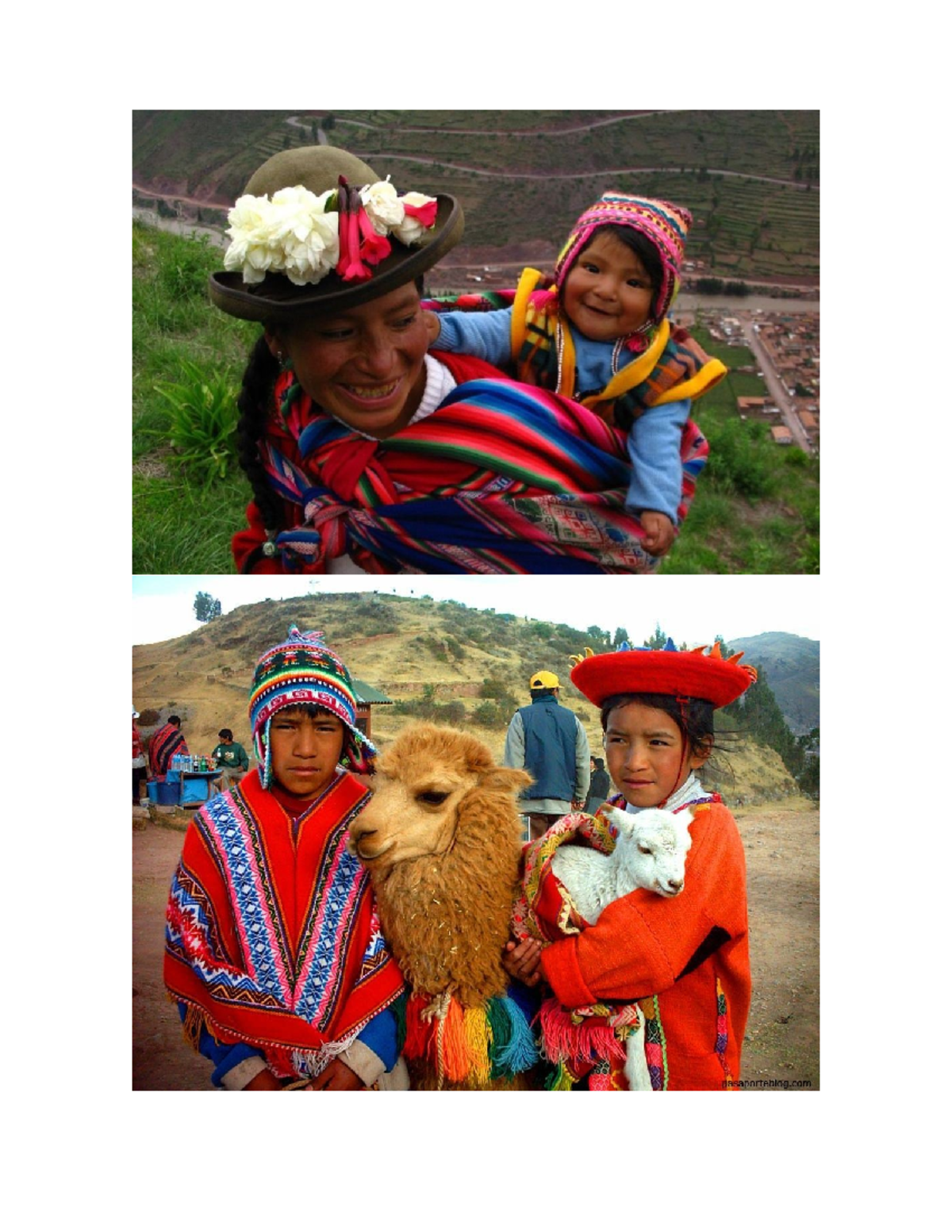 Text aymara - orientacion, consejo de curso - Los Aymaras: Vestimenta ...