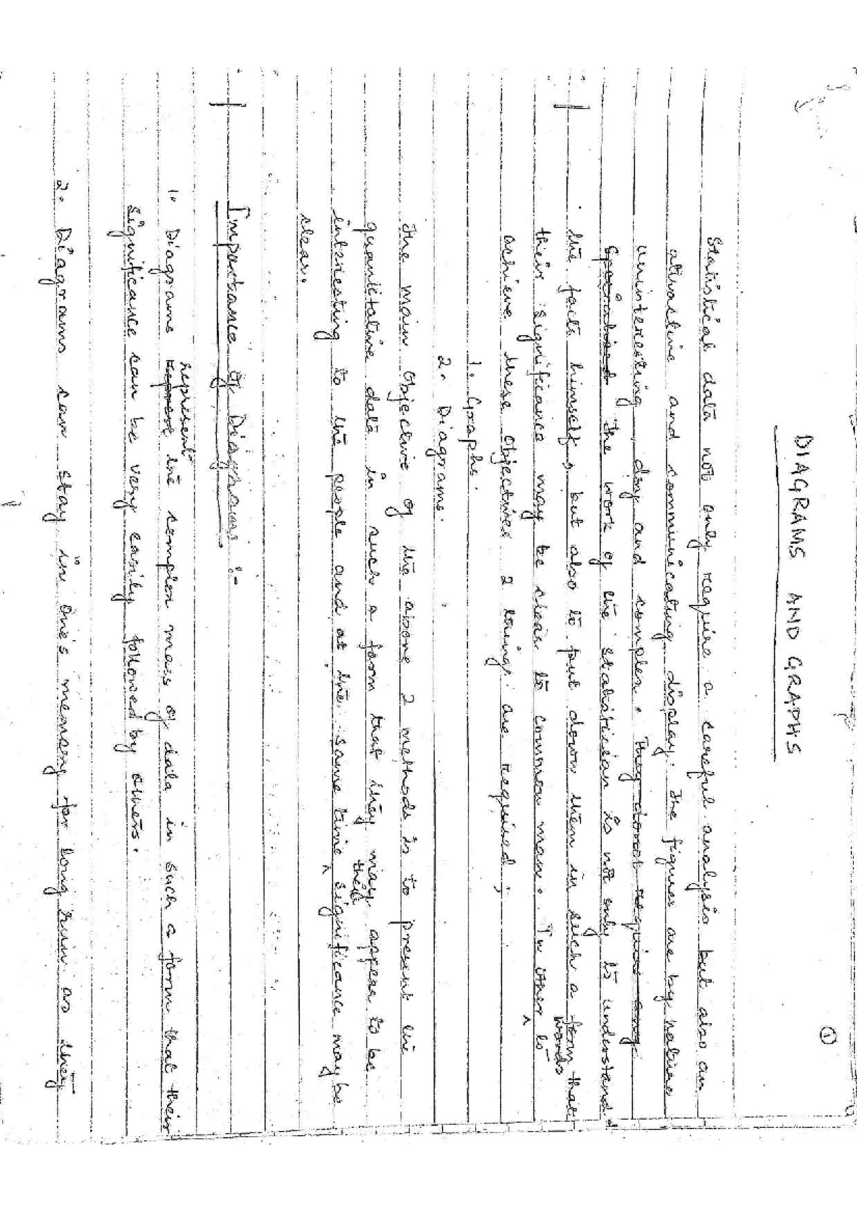 Statistical Diagrams and Graphs - Notes (Course Code: STAT101) - Studocu