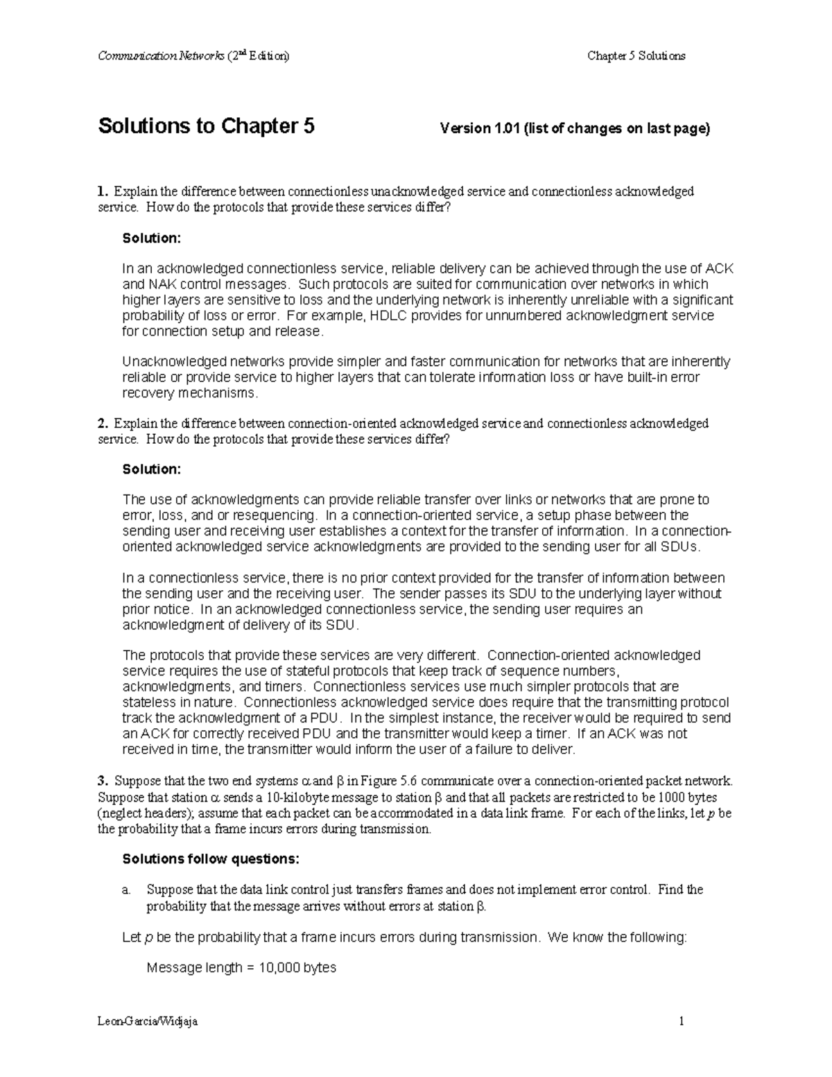 LGW2ECh5solutions - Solutions to Chapter 5 problems - Solutions to ...