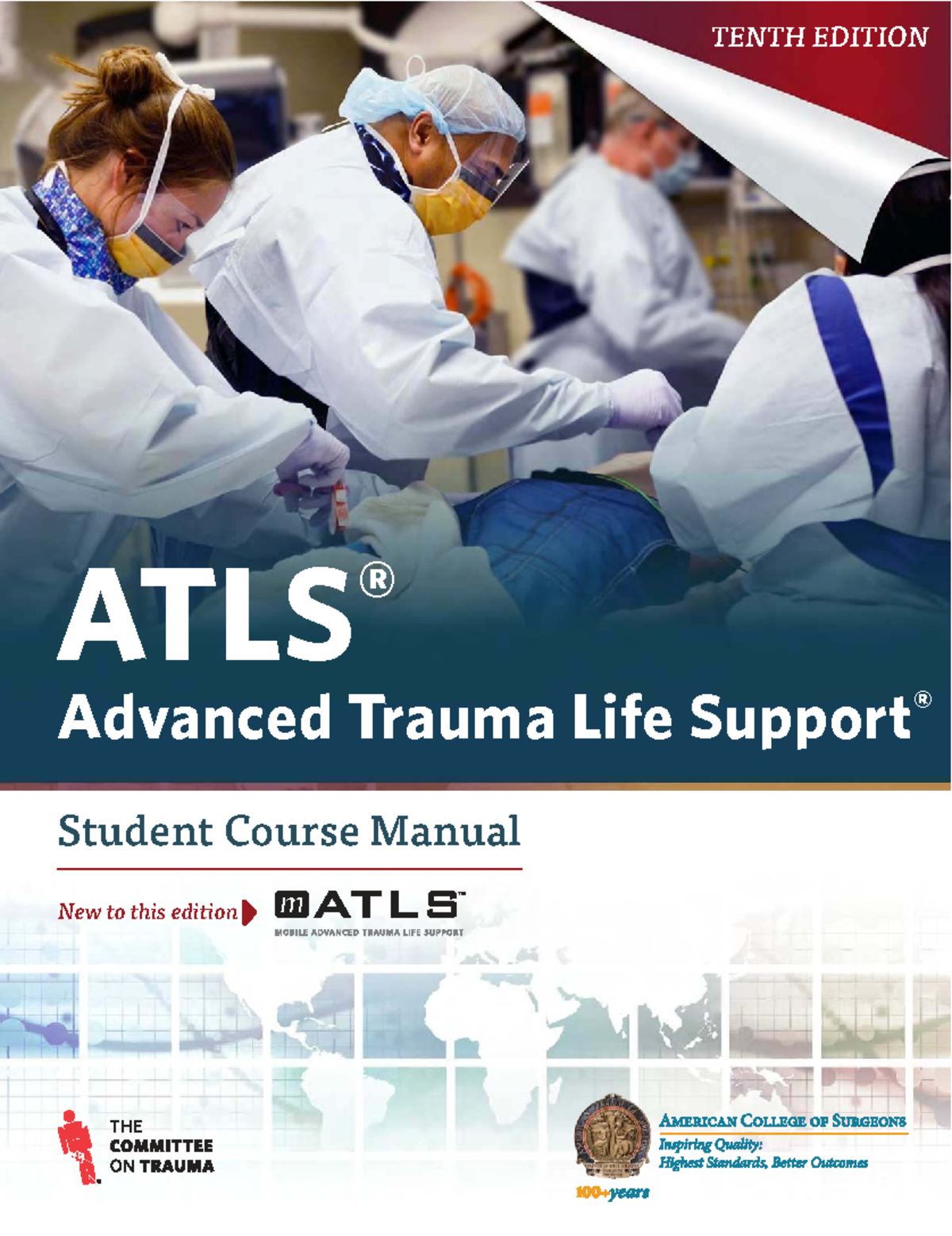 ATLS 1: Advanced Trauma Life Support Course Manual - 10th Edition - Studocu