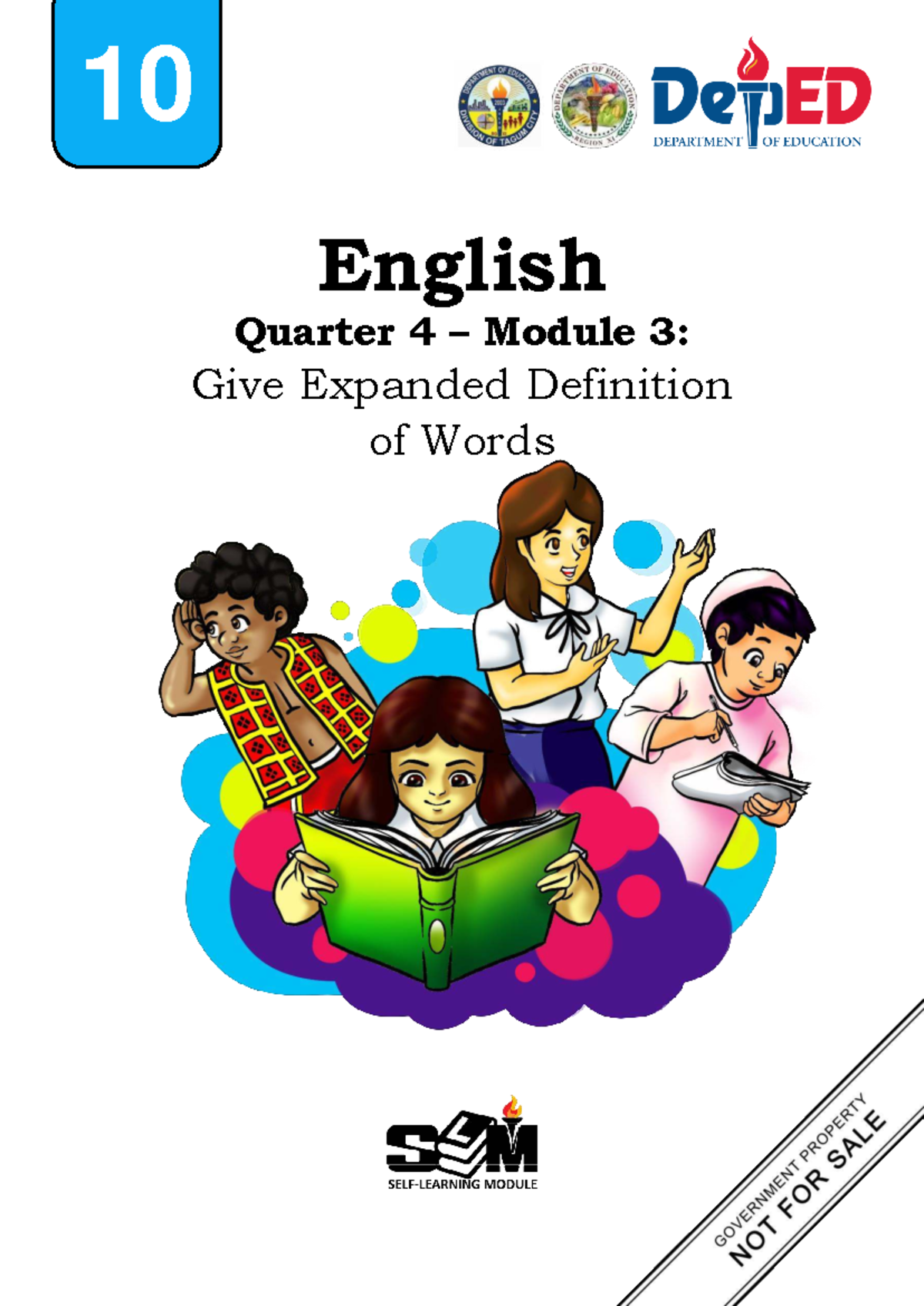 English 10 Q4 Module 3: Techniques for Expanded Word Definitions - Studocu