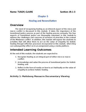 COT Q4 AP 6 W6 - lesson plan - LESSON EXEMPLAR School Grade Level SIX Teacher Learning Area AP ...