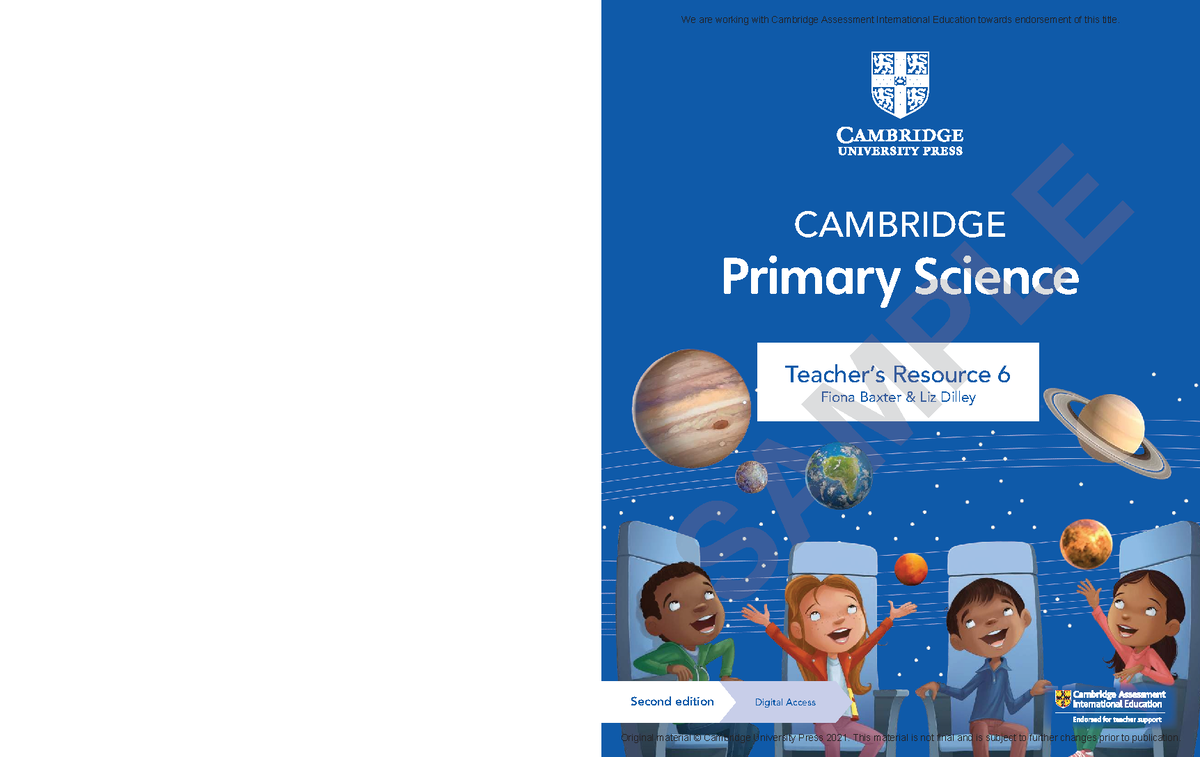 Cambridge Primary Science 6 Teacher's Resource - Second Edition Guide - Studocu