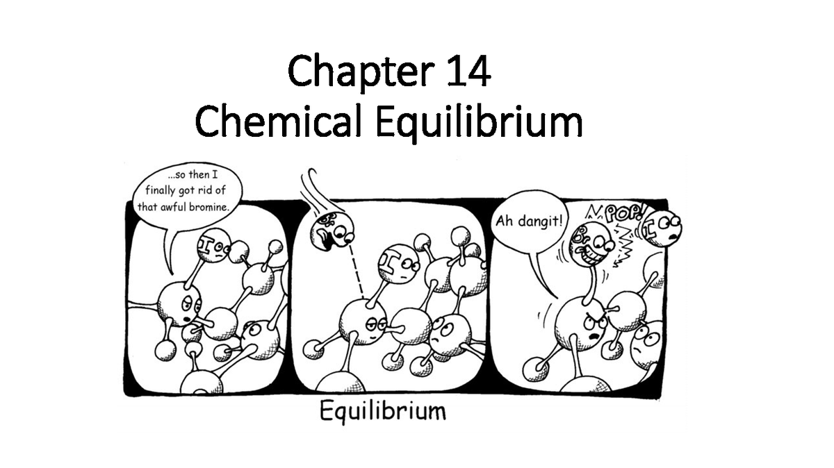Module 3A-Chemical Equilibrium Lectures Full-1 - Chapter 14 Chemical Equilibrium Introduction ...