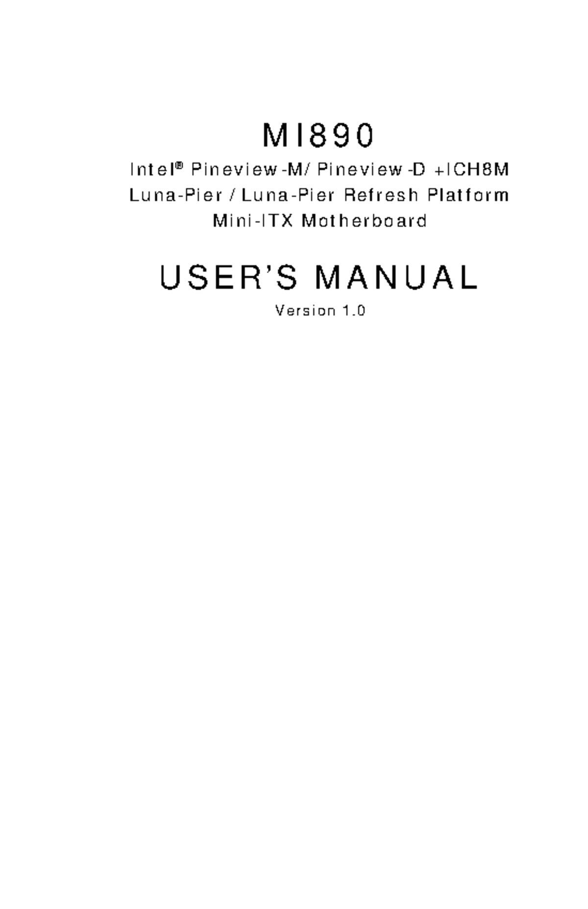 MI890 Users Manual - Analysis and Functionality Overview - Studocu