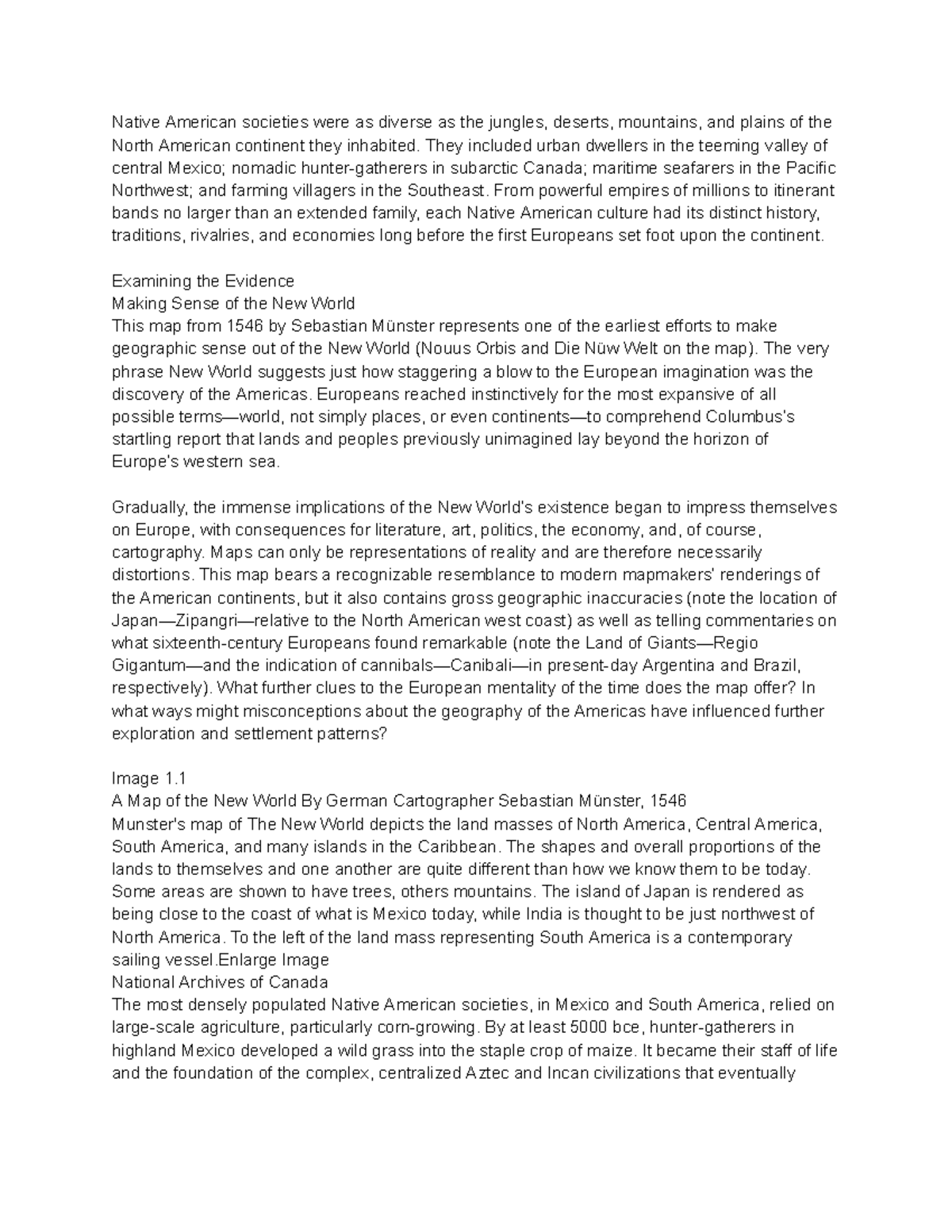 The Impact of Columbus's Discovery: An Examination of the Columbian ...