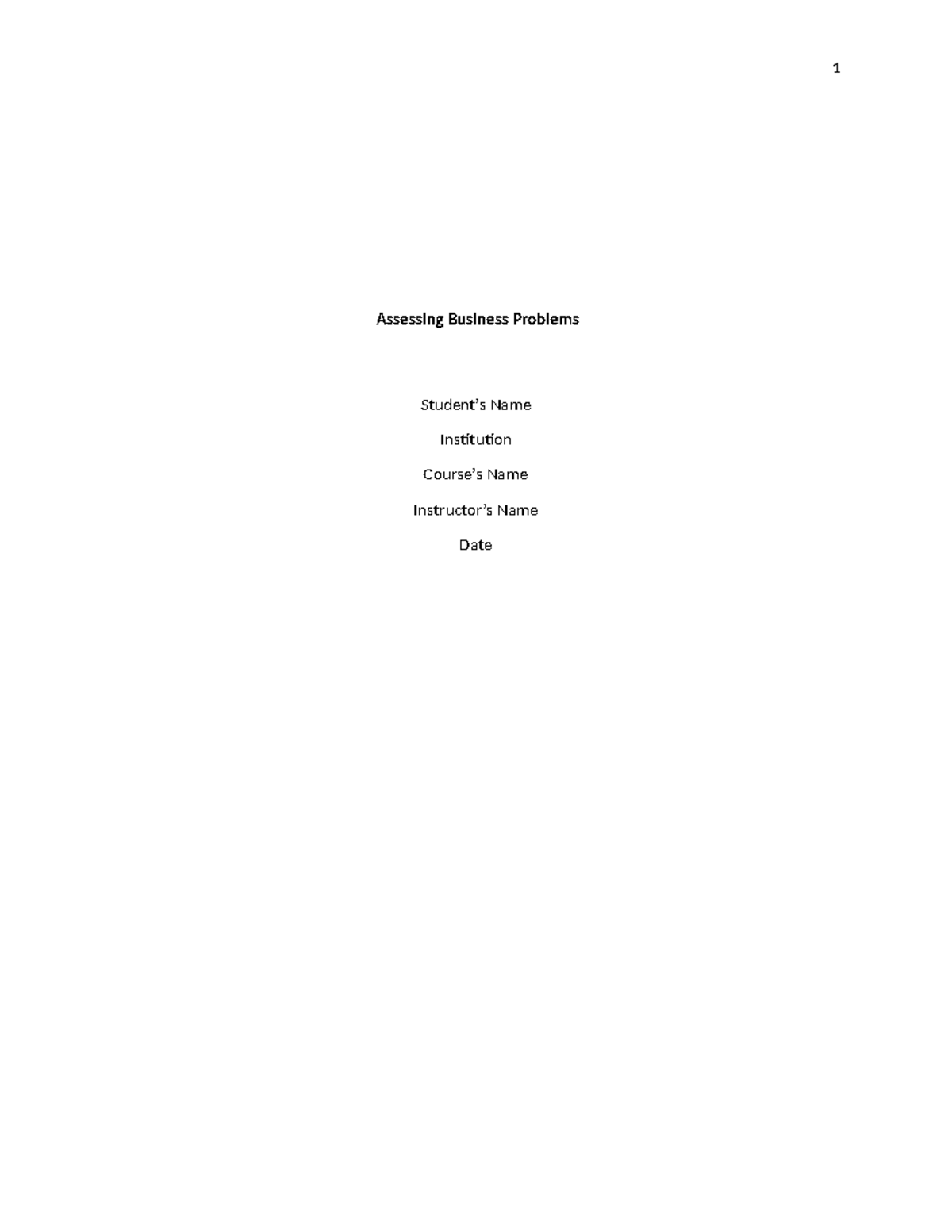Assessing Business Problems in Catering Services: A SWOT Analysis - Studocu