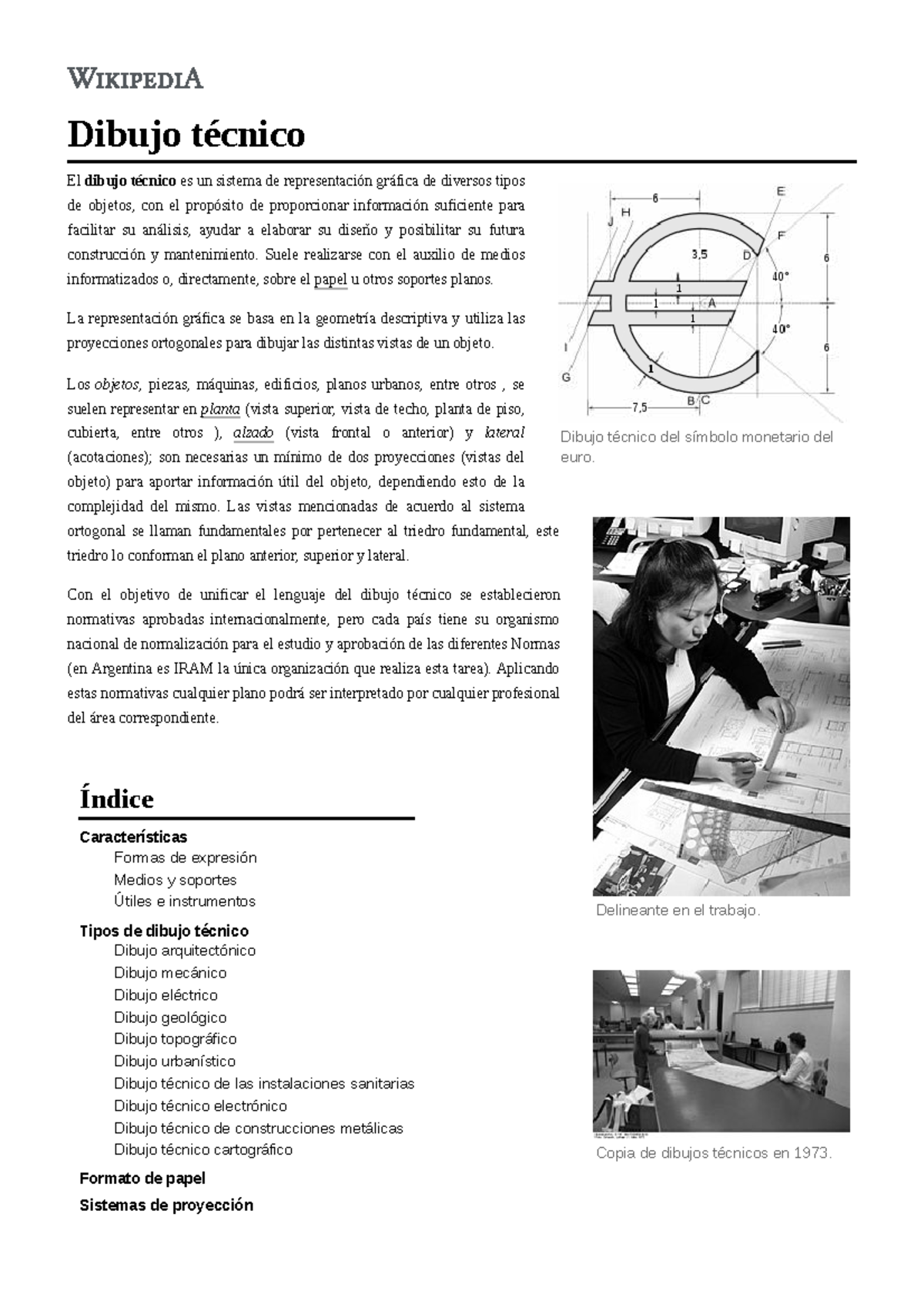 U10 Dibujo Técnico: Representación Gráfica y Normativas - Studocu