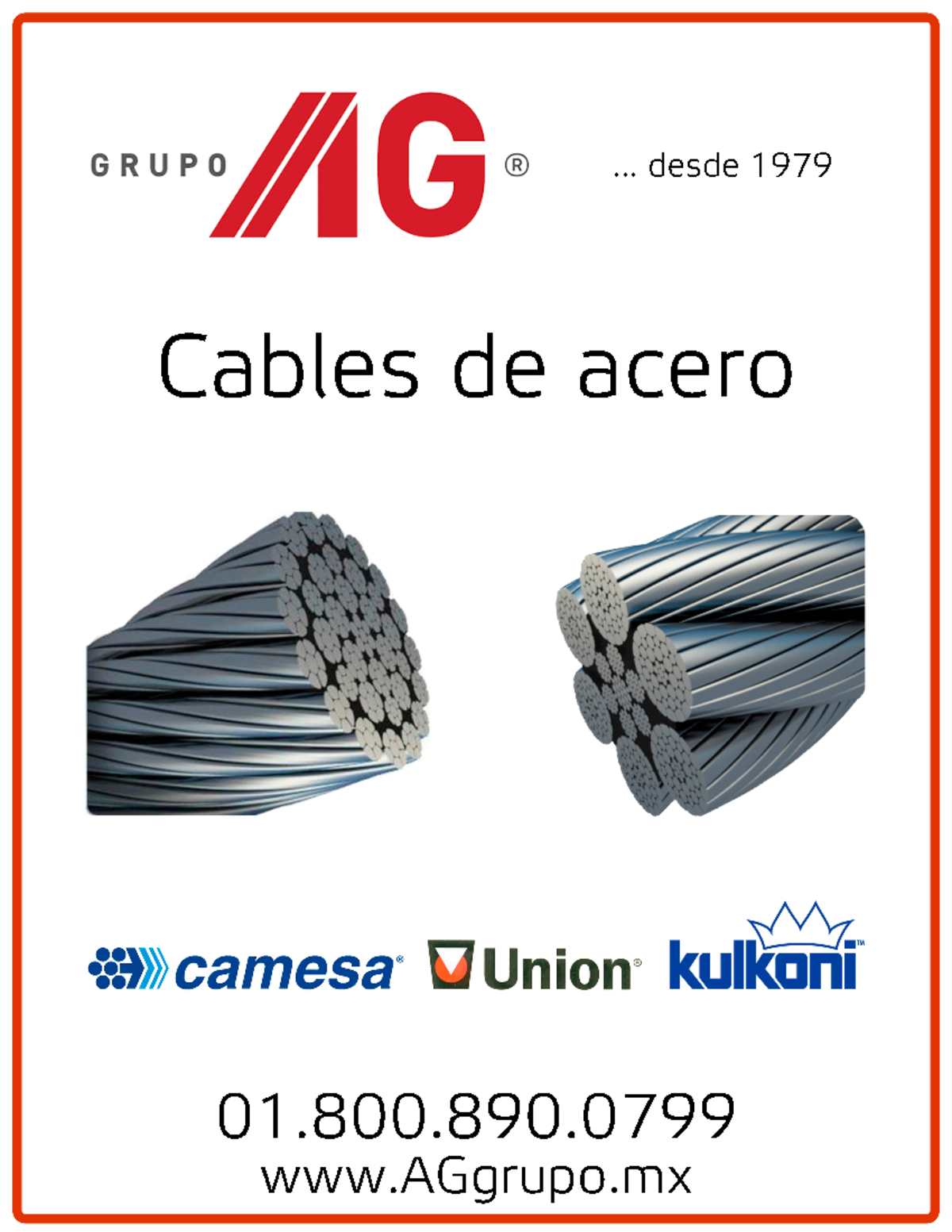 Catálogo del Cable de Acero Camesa Kulkoni - Especificaciones y Tipos ...