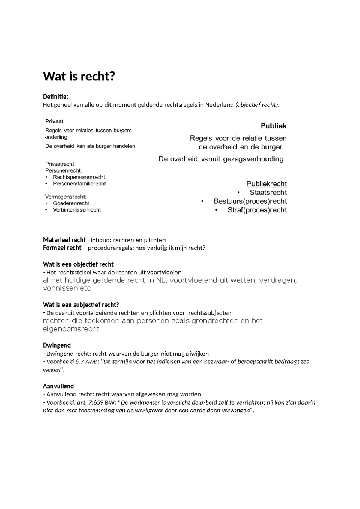 Samenvatting Hoofdstukken over Recht en Rechtsvaardigheid (Juridisch ...