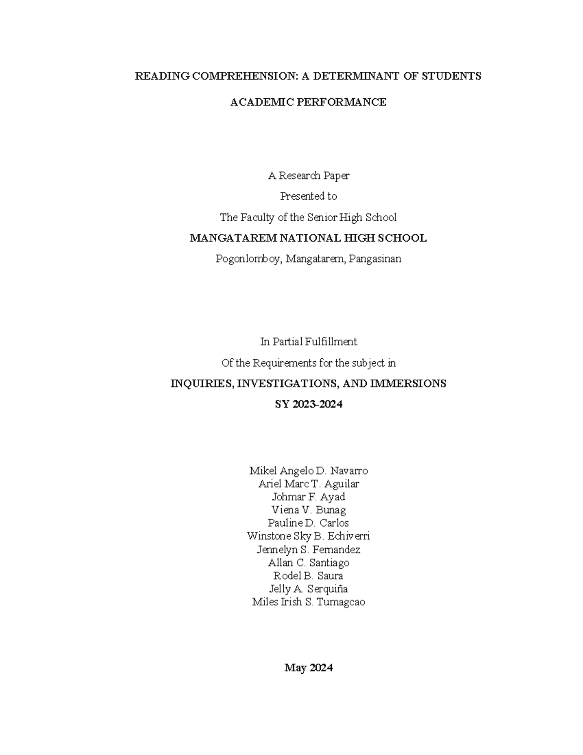 Chapter 1: The Problem and Its Background - HUMSS 12 Research Notes ...