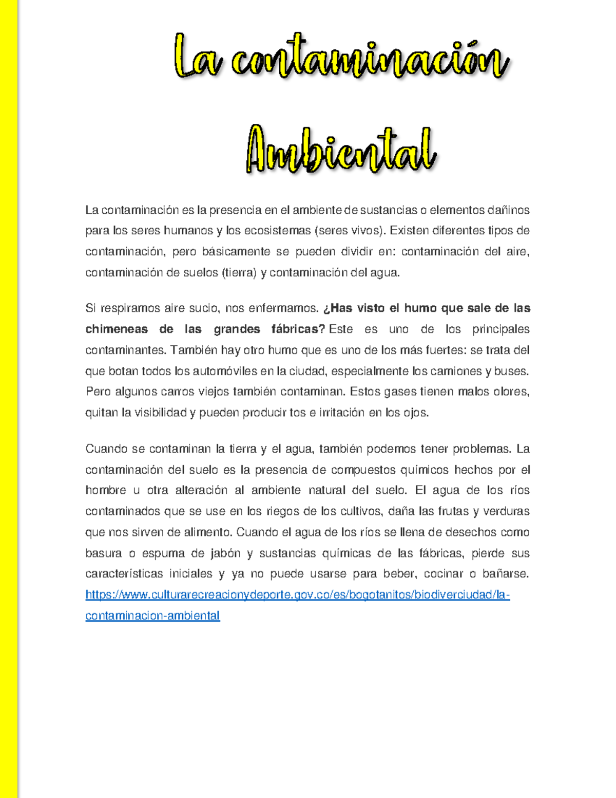 Ejemplo De Texto Argumentativo Sobre La Biodiversidad