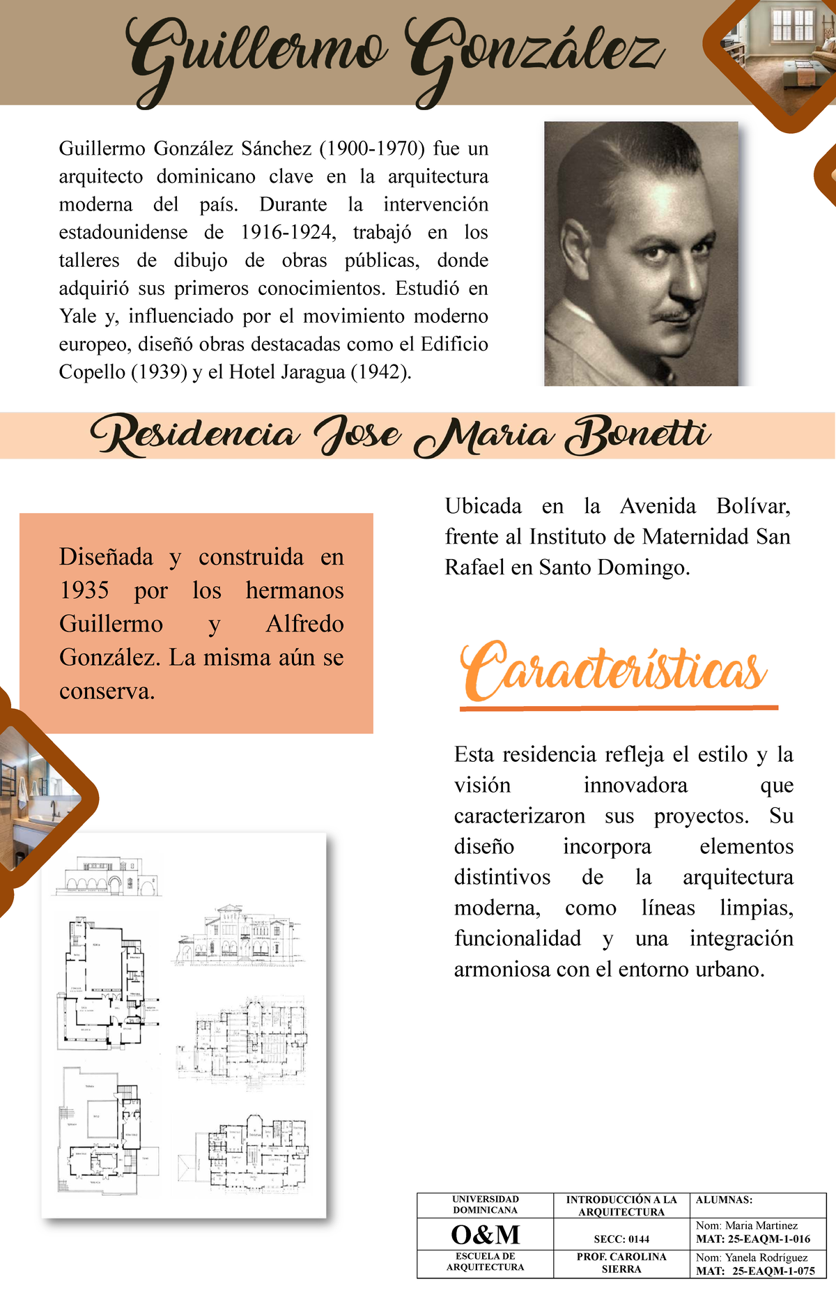 Residencia José María Bonetti: Estilo Moderno de Guillermo González ...