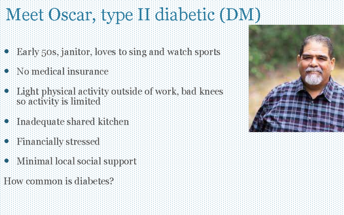 Understanding Diabetes Management: A Case Study of Oscar (DM) - Studocu