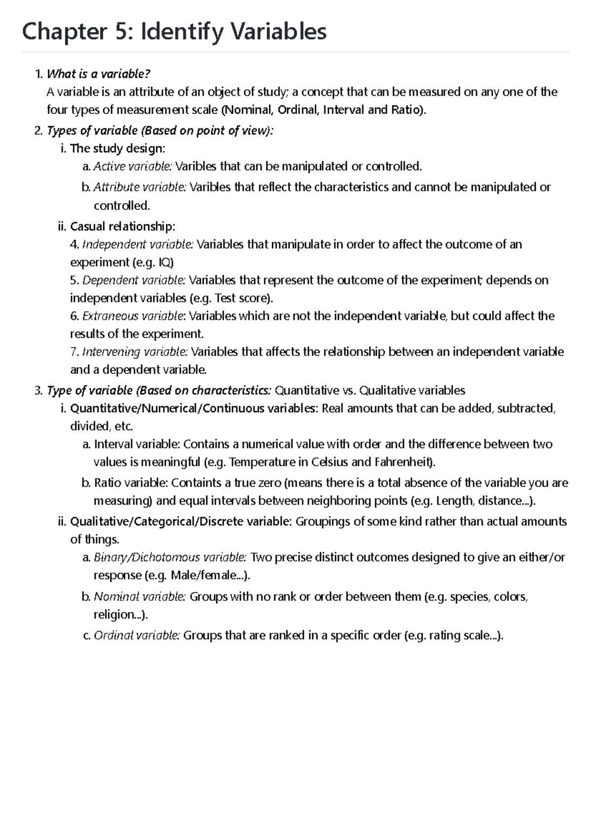 C5 Identify Variables - Research Methodology: A Step-by-Step Guide for ...