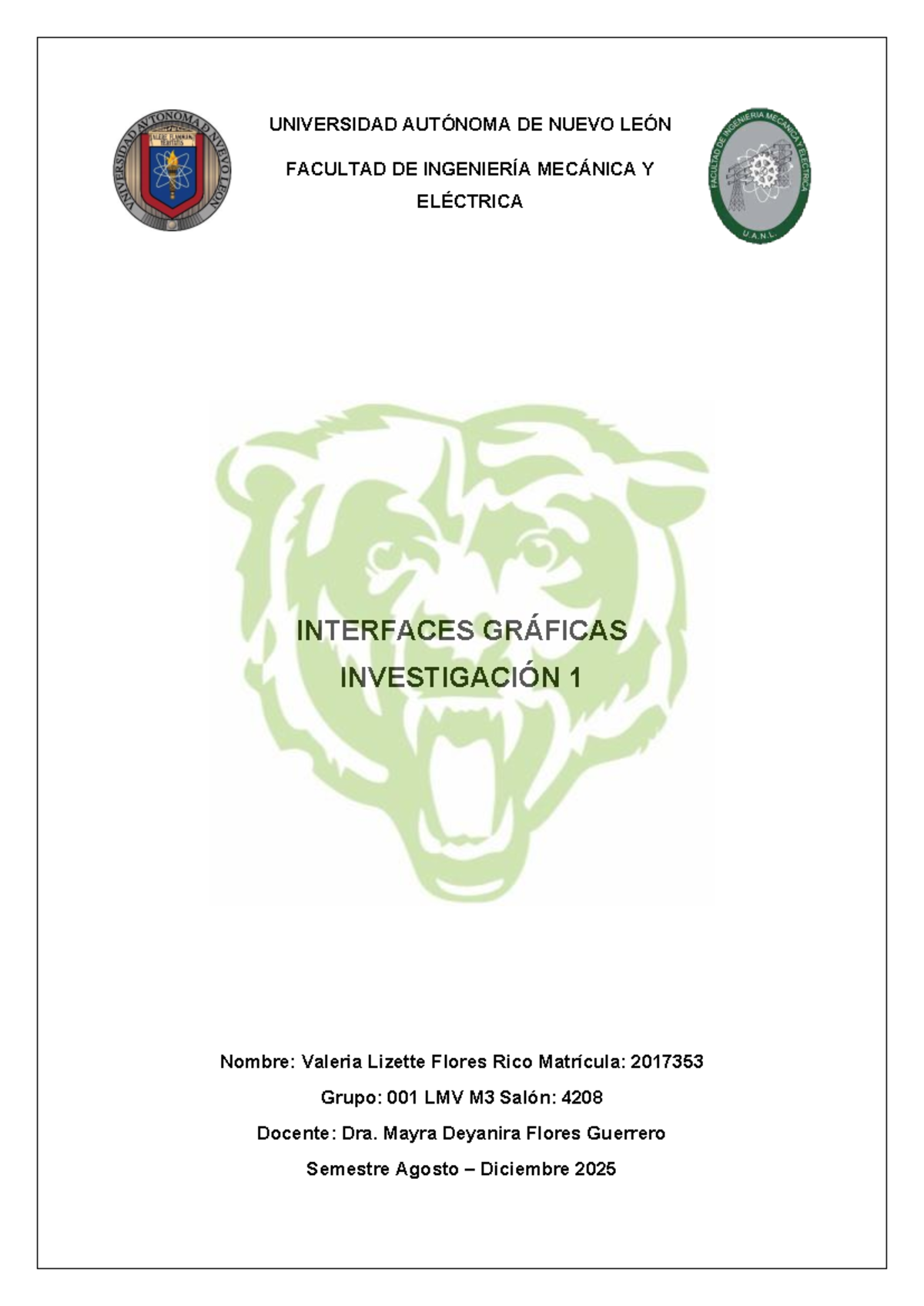 Interfaces Gráficas Investigación 1 - Programación y UML - Studocu