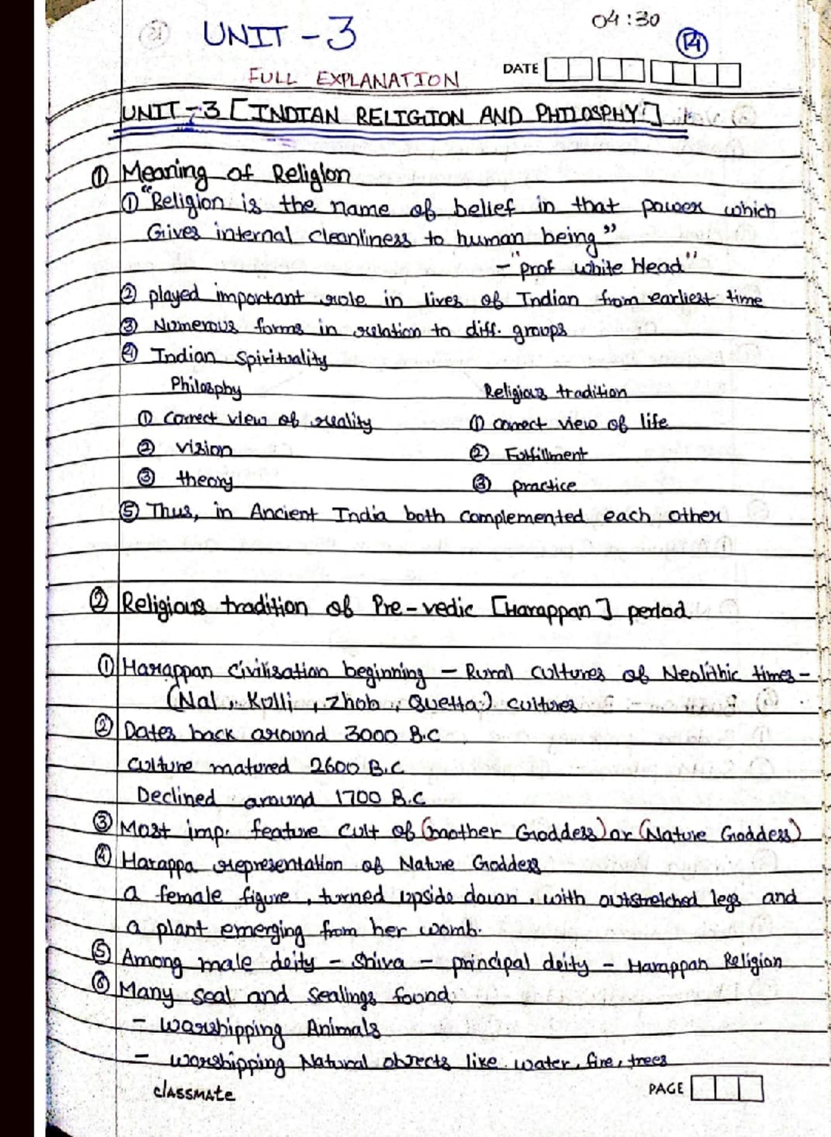 Unit 3: Comprehensive Overview of Religion and Philosophy in Ancient ...
