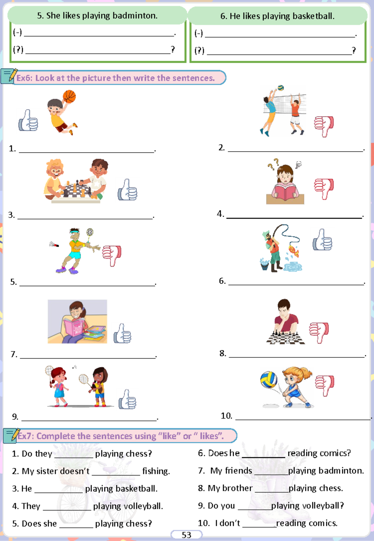 UNIT 10 - English Exercises for Grade 4: Family and Friends - Studocu