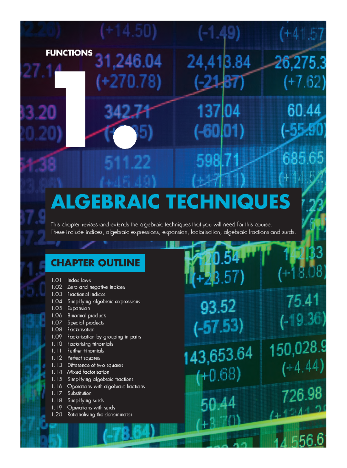 1. Algebraic Techniques: Functions and Simplification Methods - Studocu
