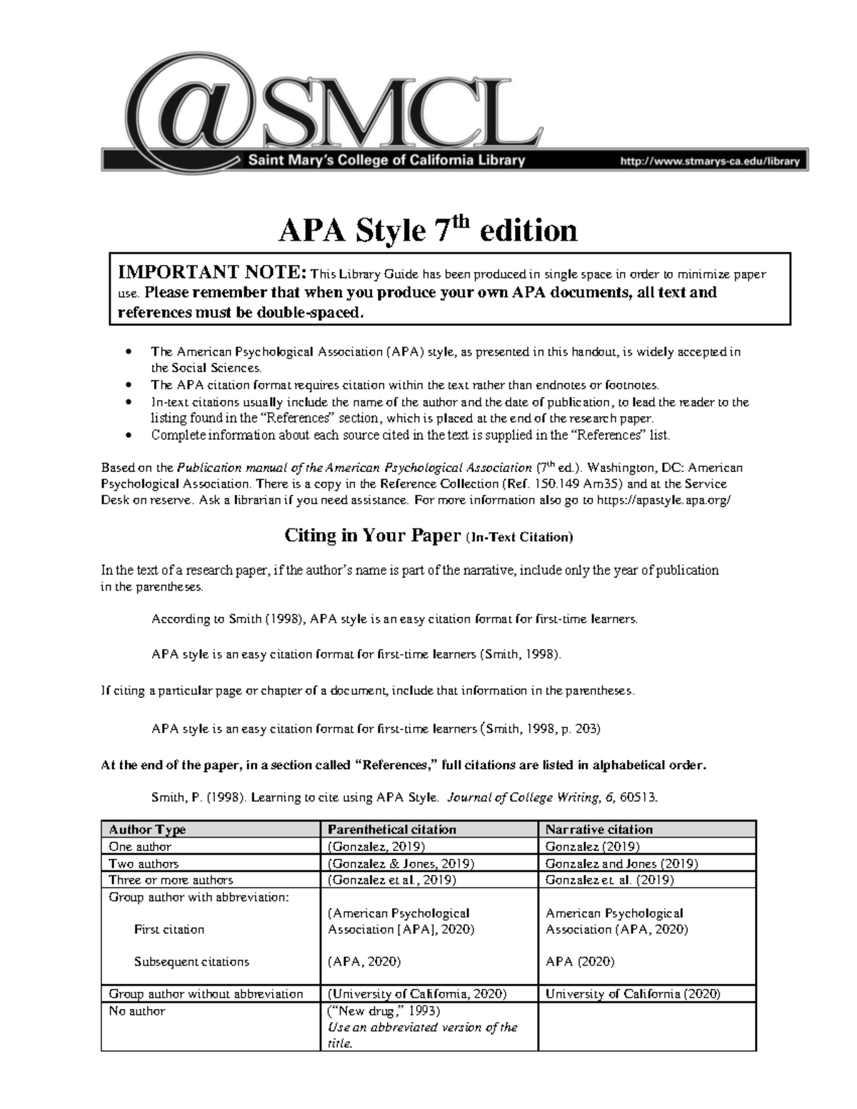 APA Style 7th Edition: Essential Guidelines for Social Sciences - Studocu