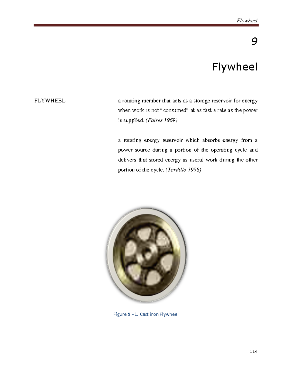 Pdfcoffee - Practice materials for Engineering student - 9 Flywheel ...