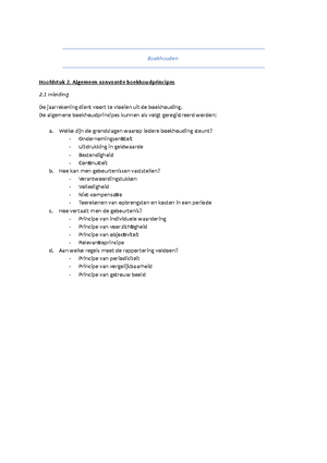minimum algemeen rekeningstelsel MAR - 1 Eigen vermogen, voorzieningen ...