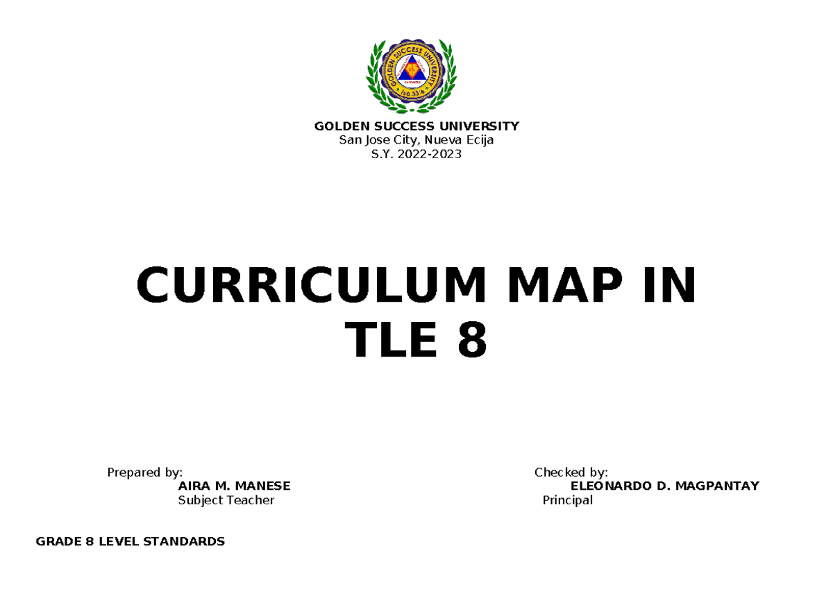 TLE 8 Curriculum Map: Key Concepts in ICT & Digital Marketing - Studocu