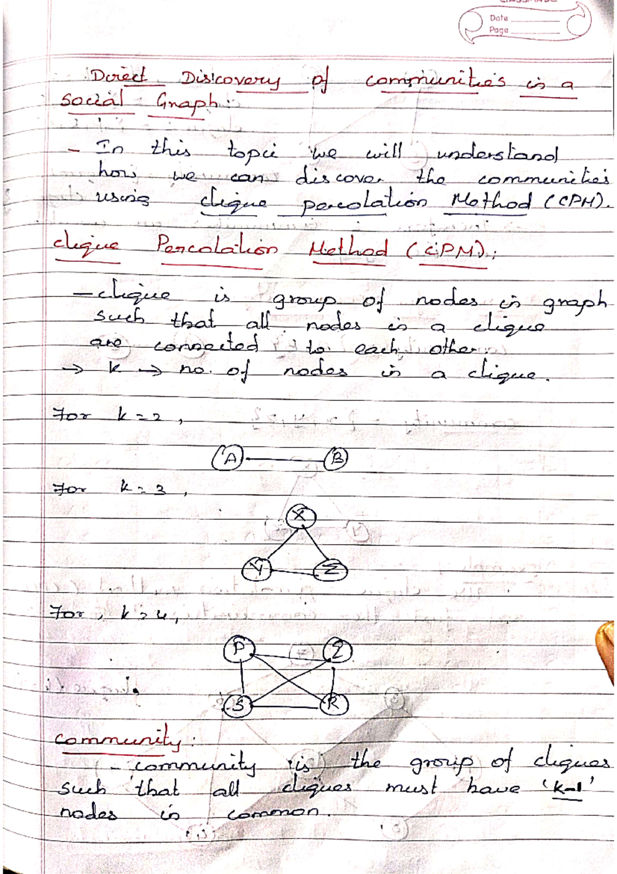 Direct Discovery of Communities via Clique Percolation Method - Numeric ...