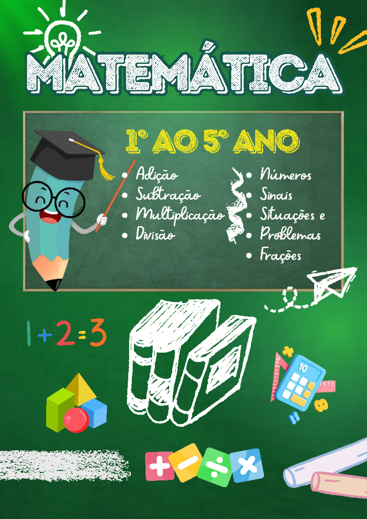 Amostra Grátis: Matemática - Adição, Subtração e Problemas (1º Ano ...