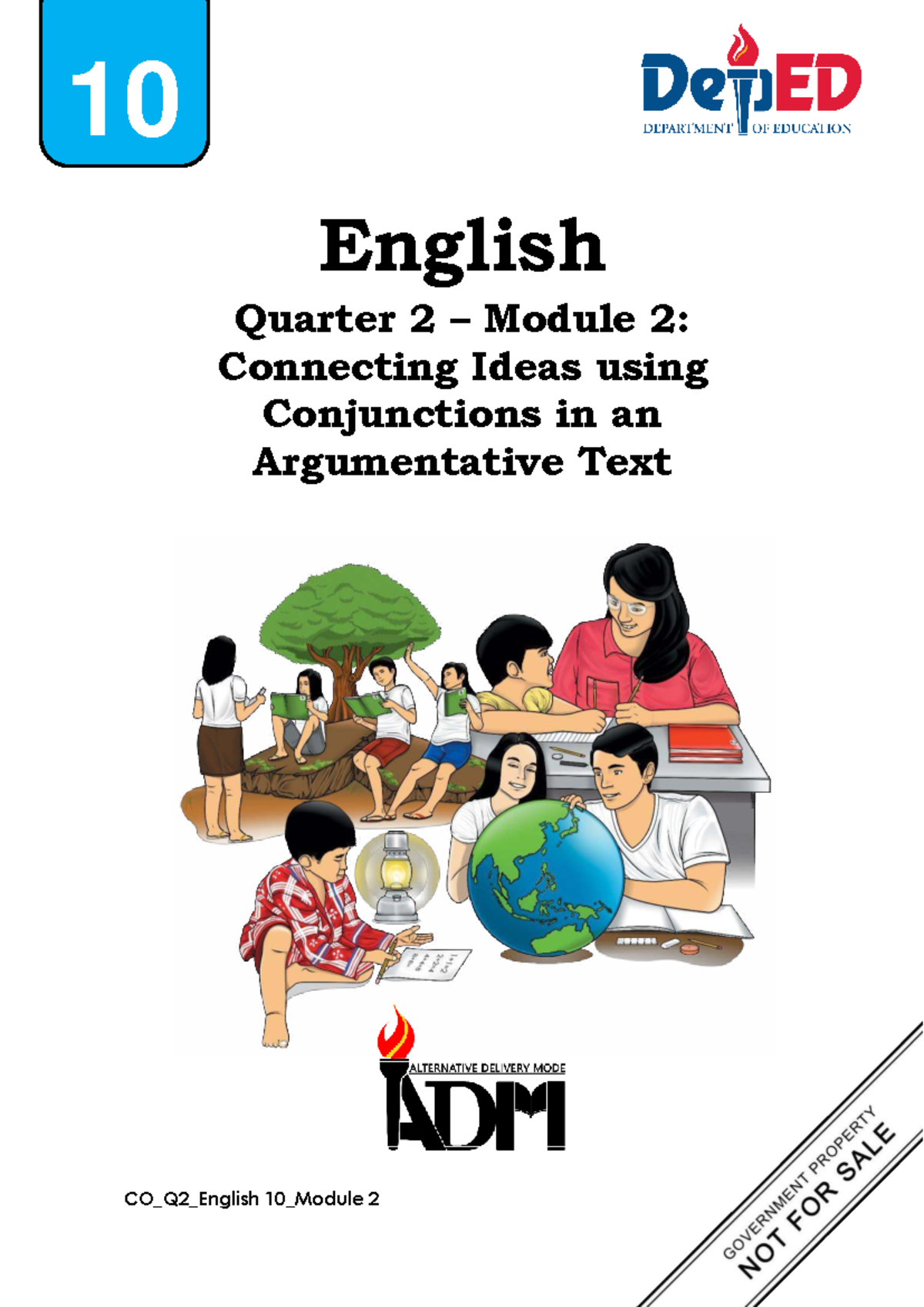 English 10 Q2 Mod 2: Using Conjunctions to Connect Ideas in ...