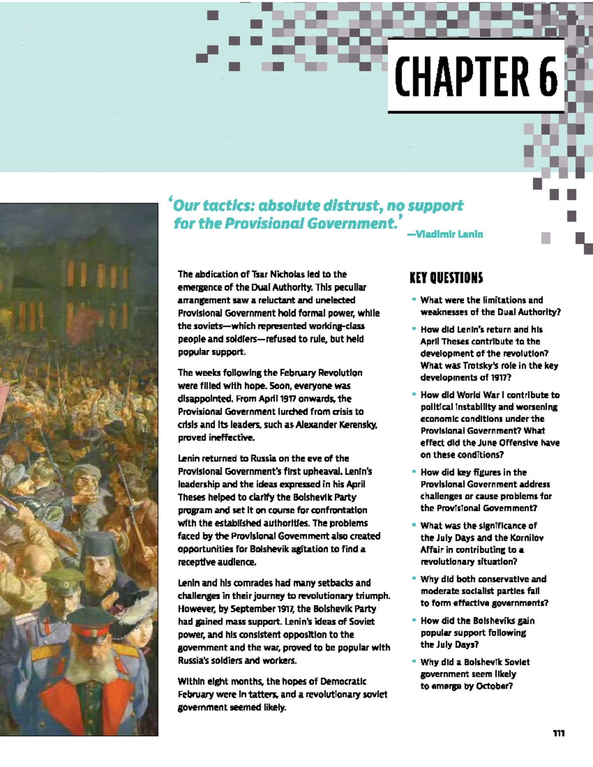 Lenin's April Theses and Their Transformative Role in the Russian ...