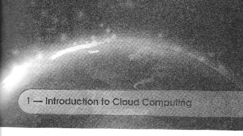 Cloud Computing (CS101) - Introduction, Models, and Applications - Studocu