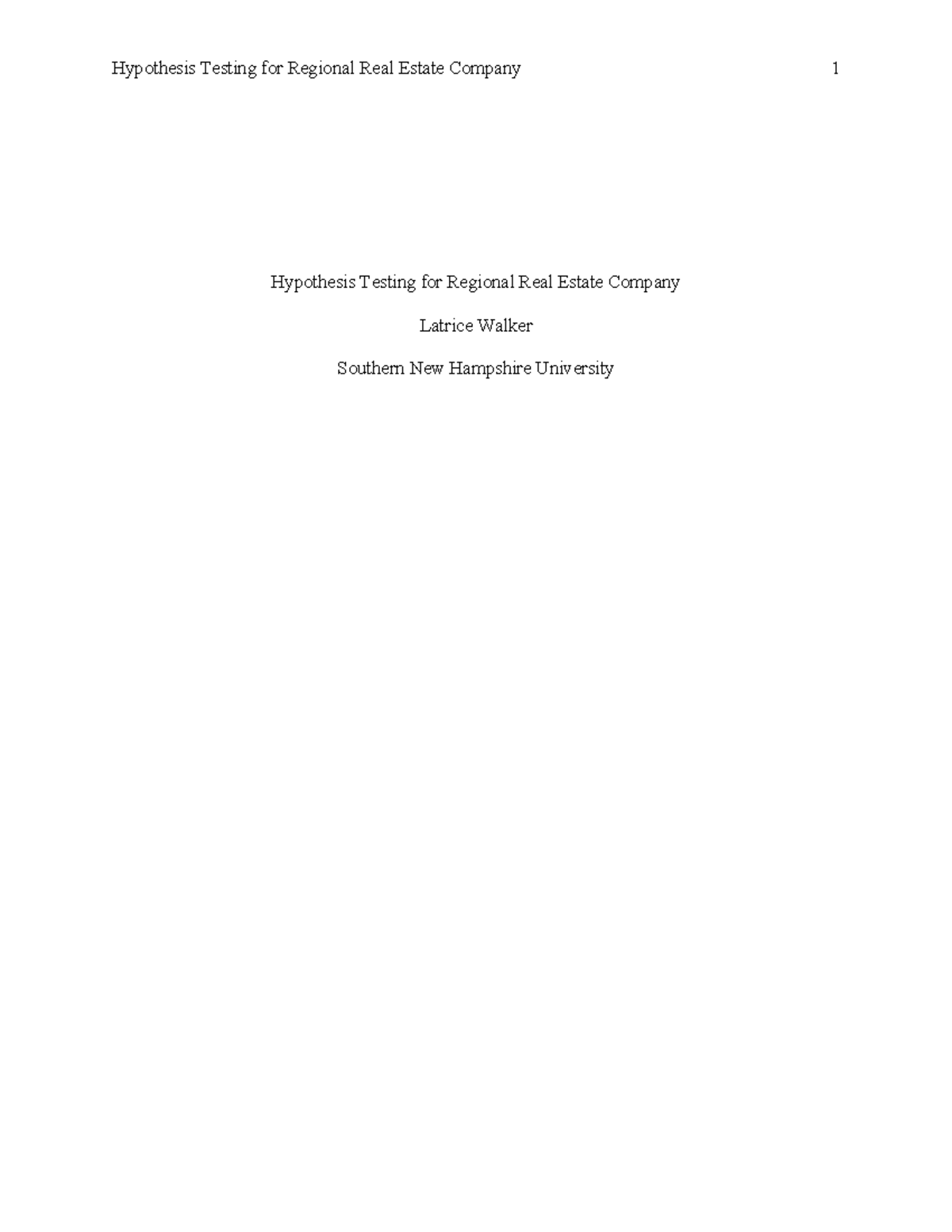 Module 5 Assignment: Hypothesis Testing in Pacific Real Estate Prices ...