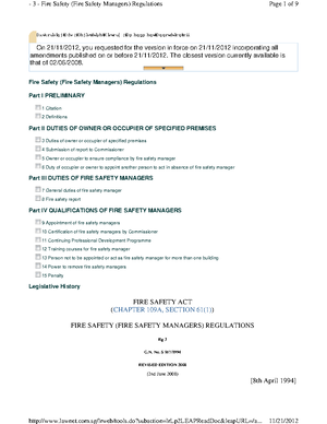 SCDF - Latest Evacuation Planning Guidelines (Approved Mar2018 ...