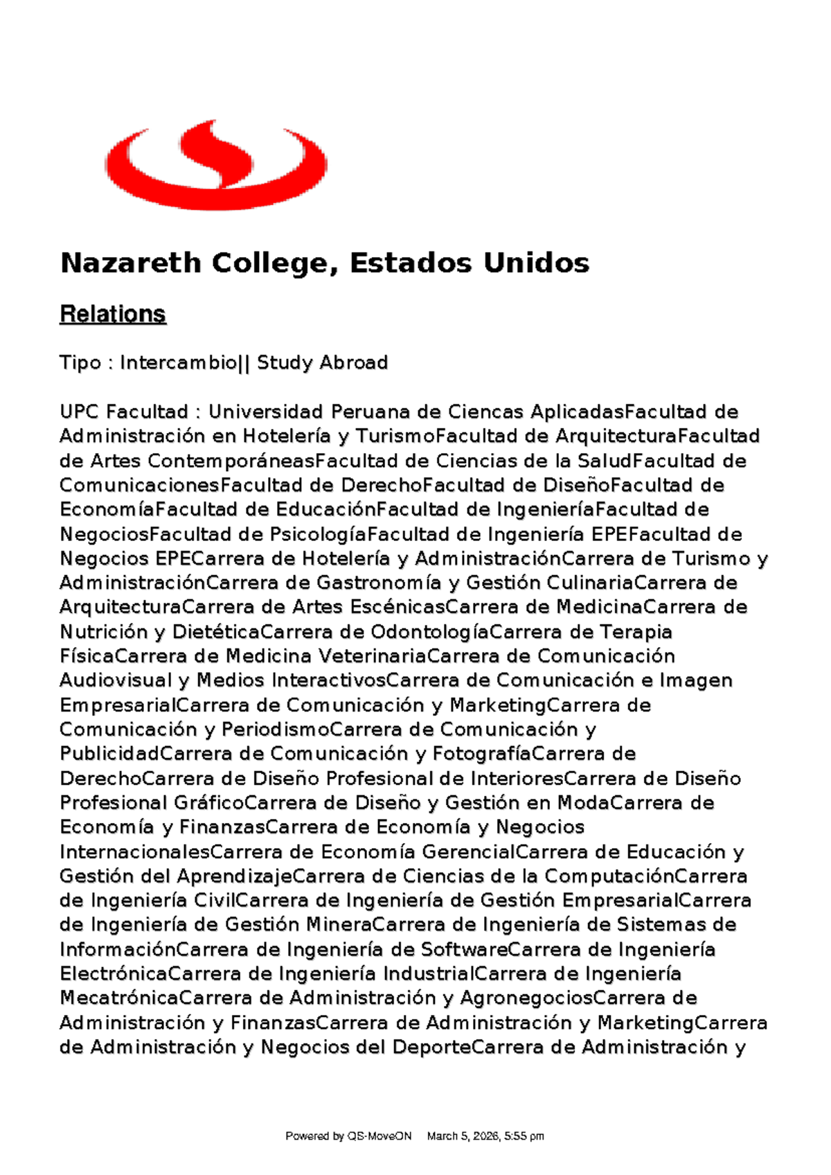Study Abroad Relations: TCPDF Example by Nicola Asuni - Studocu
