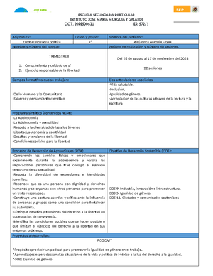 Formas DE SER, Pensar, Actuar Y Relacionarse - FORMAS DE SER La forma ...