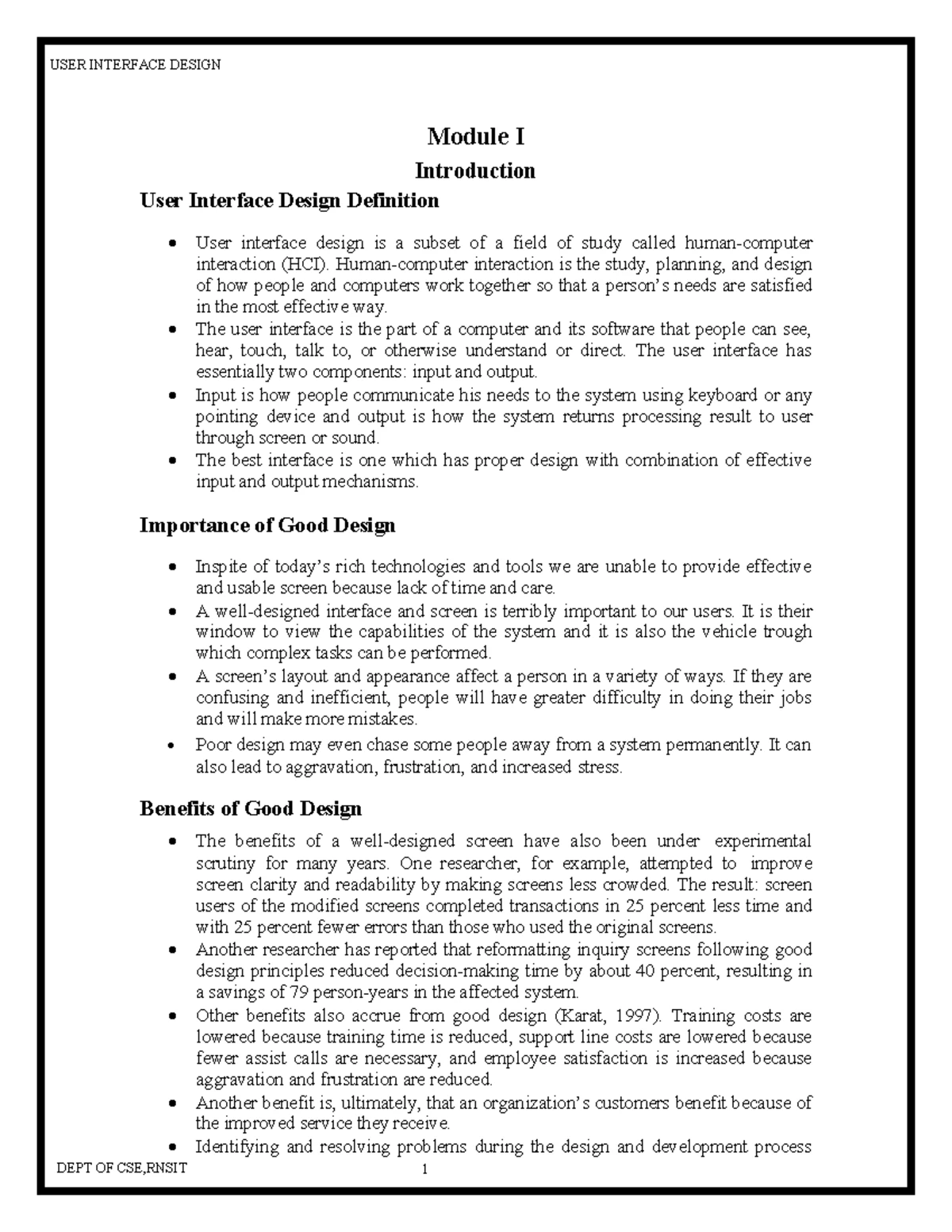 Module 5 - Overview of User Interface Controls and Design Principles ...