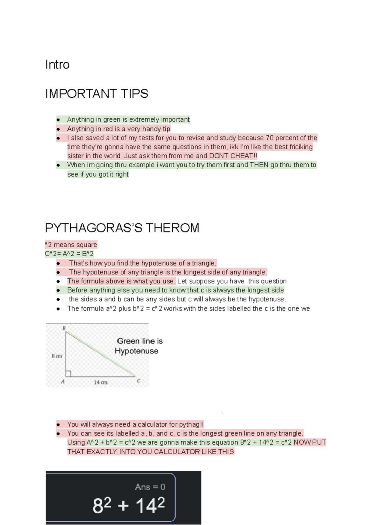 MATH YR9: Essential Tips & Step-by-Step Problem Solving Guide - Studocu