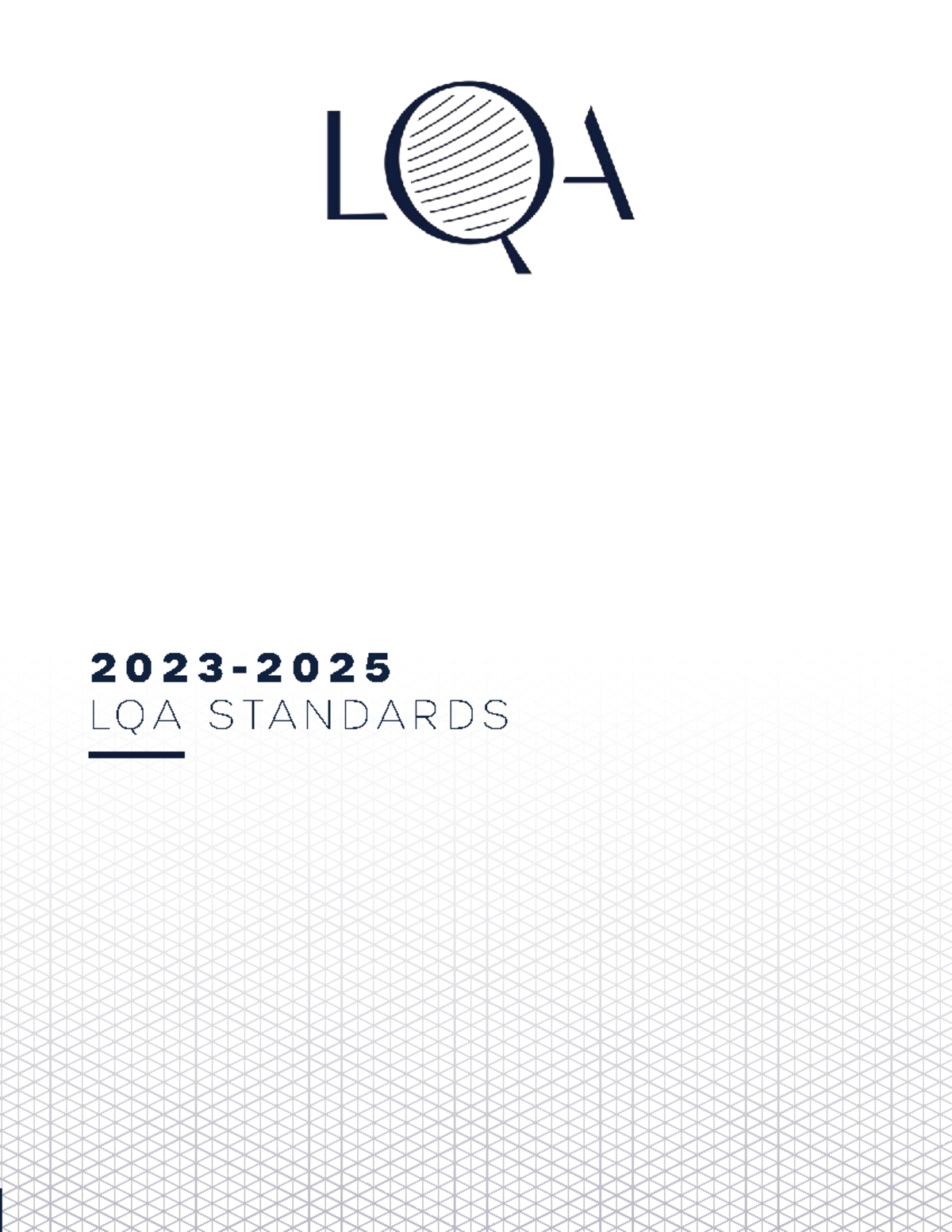 LQA Luxury Benchmark Standards for Front of House Services - Studocu