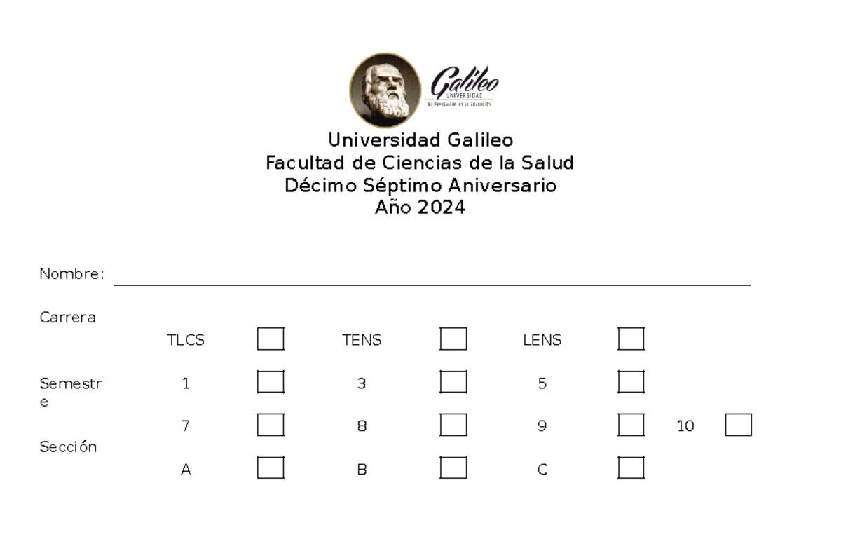 Datos estudiantes hojas de firmas - enfermeria preventiva - Universidad ...