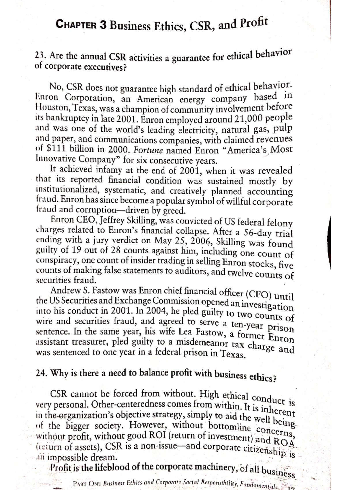 Good Governance and Social Responsibility: Key Insights and Practices - Studocu