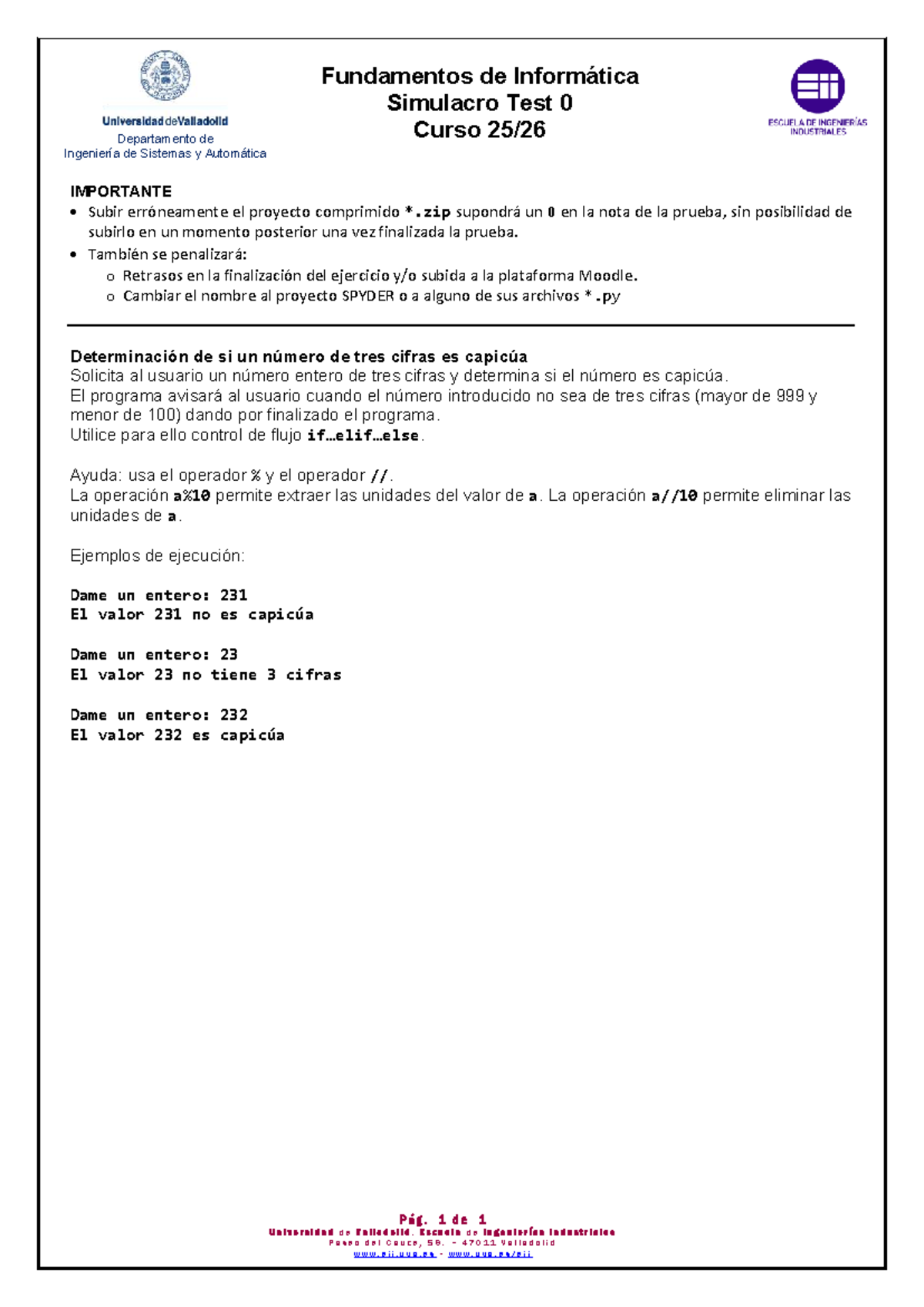 Simulacro Test 0: Fundamentos de Informática - Ingeniería de Sistemas ...
