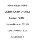 PAR1501 - Unisa - Paralegal studies - Studocu