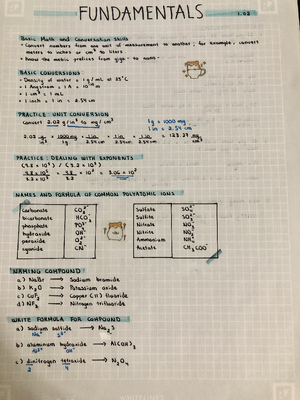 CHEM Unit 1 Exam 1 Review - Chemistry Review Welcome to this review ...