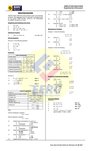 Algebra Caltech - Civil Engineering - Studocu