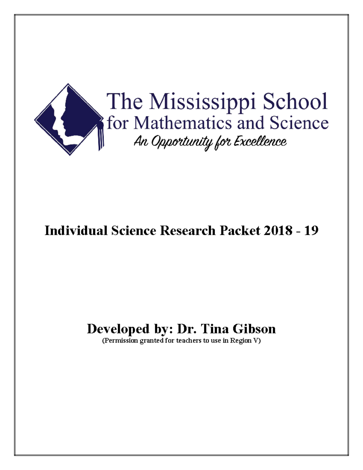 Science Fair Project Guidelines for MSMS 2018-19 - Studocu