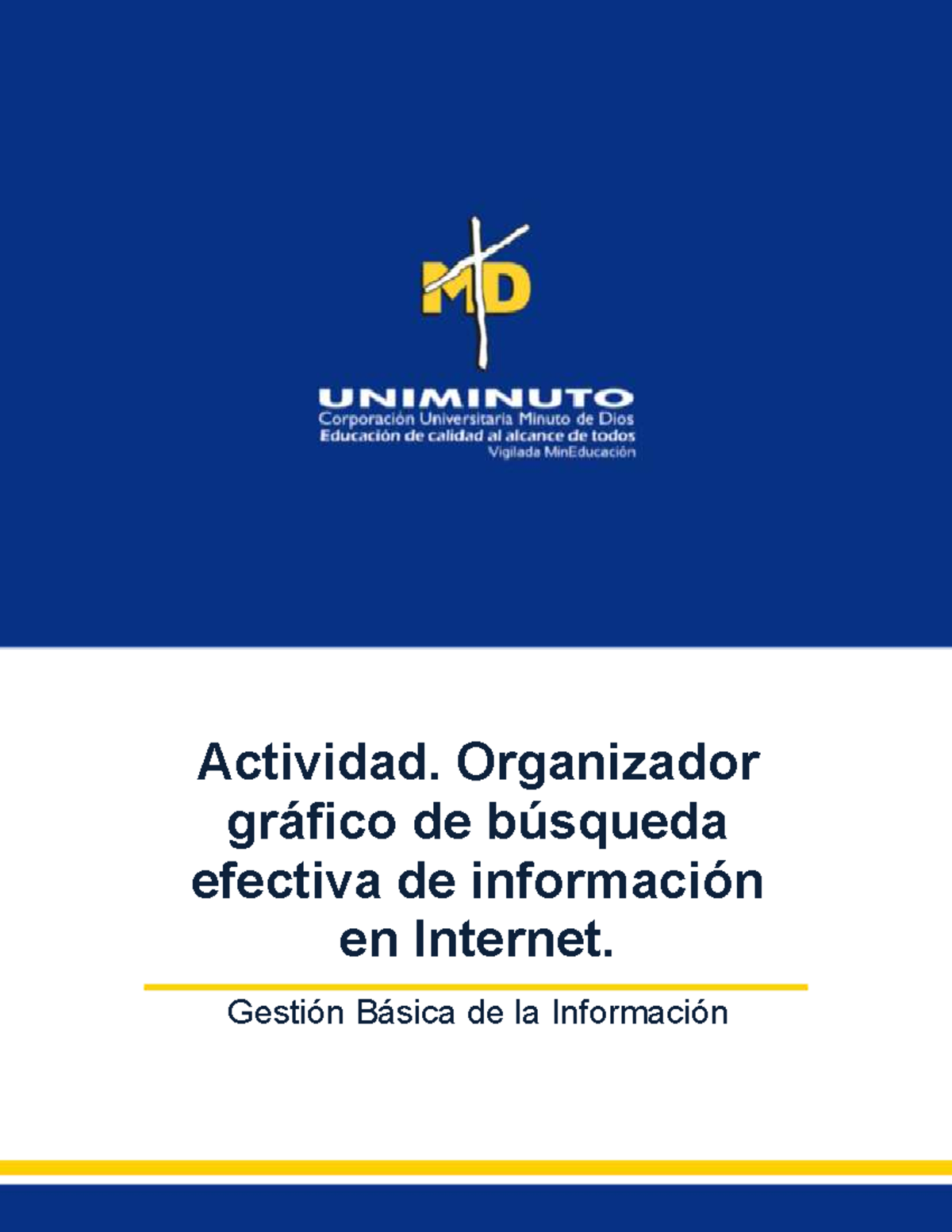 Gestión Básica de la Información: Infografía sobre Búsqueda Efectiva ...