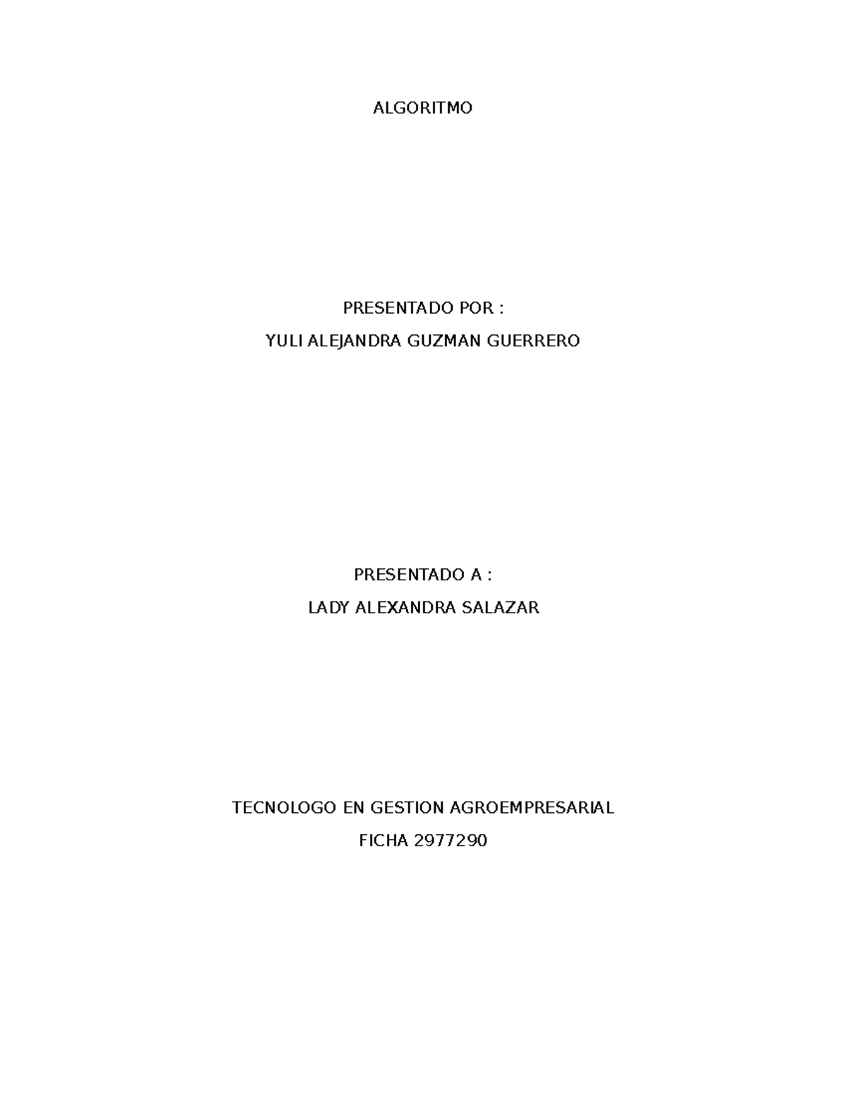 Algoritmo para Calcular el Volumen de un Sólido Irregular - Ficha ...