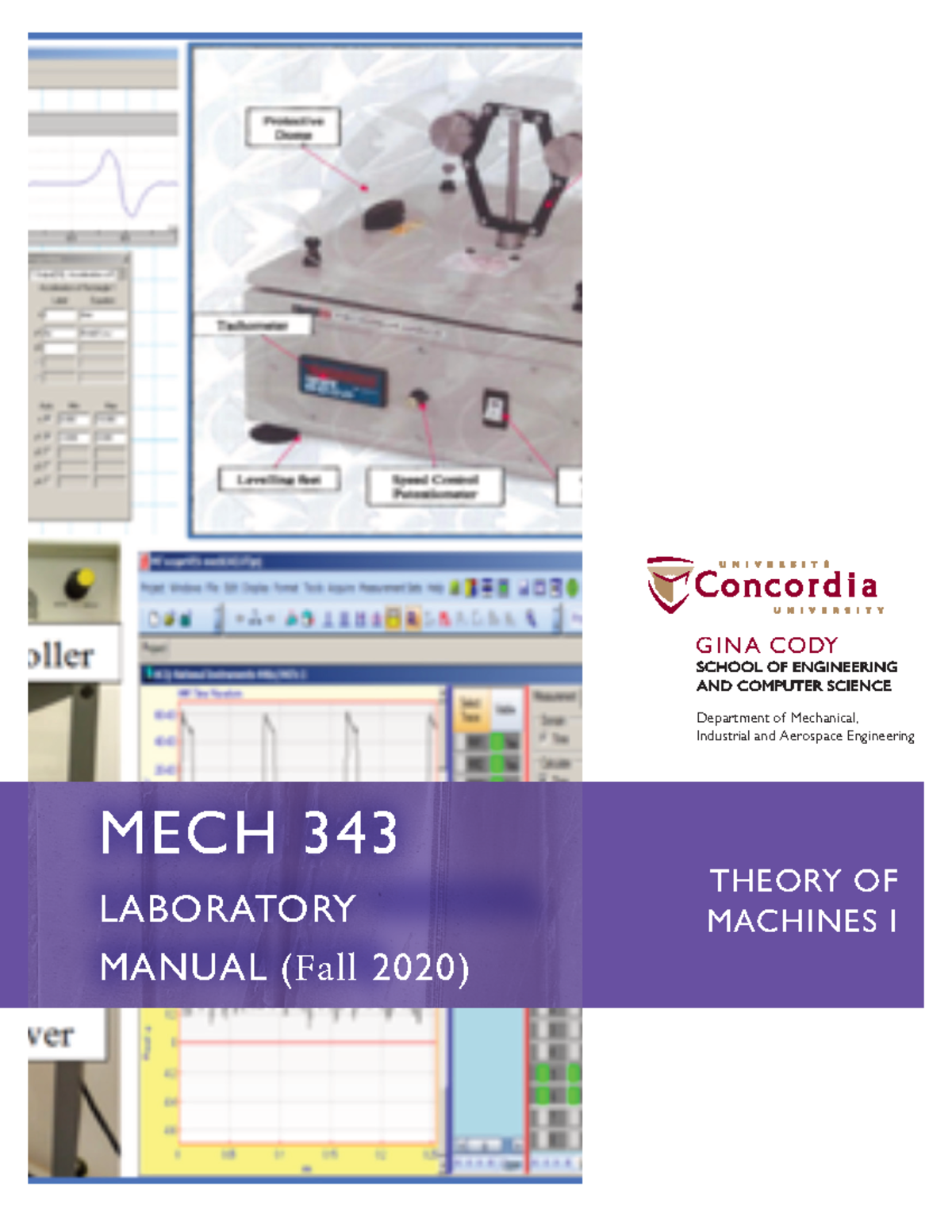 MECH 343 Lab Manual: Theory of Machines I (Fall 2020 Edition) - Studocu